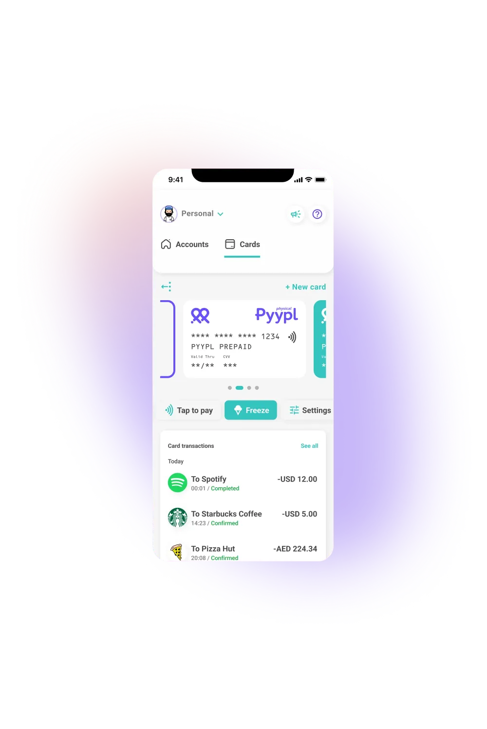 Pyypl: Manage your money in one place